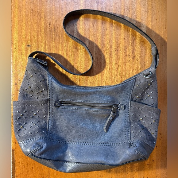 The Sak | Bags | The Sak Gray Leather Hobo Bag | Poshmark